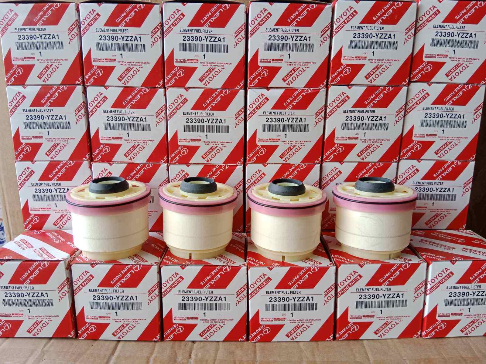 23390-YZZA1 FUEL FILTER ELEMENT TOYOTA HILUX, HIACE 2KD, FORTUNER ...