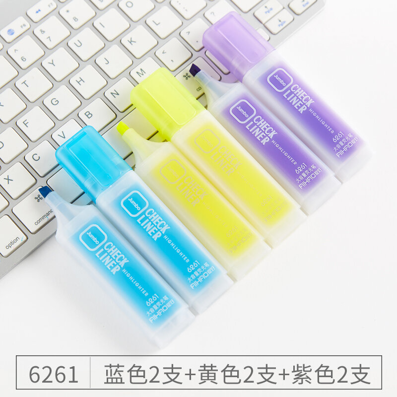Hobby Fluorescent Pen Candy Color Marker Student Marking Pen Color ...