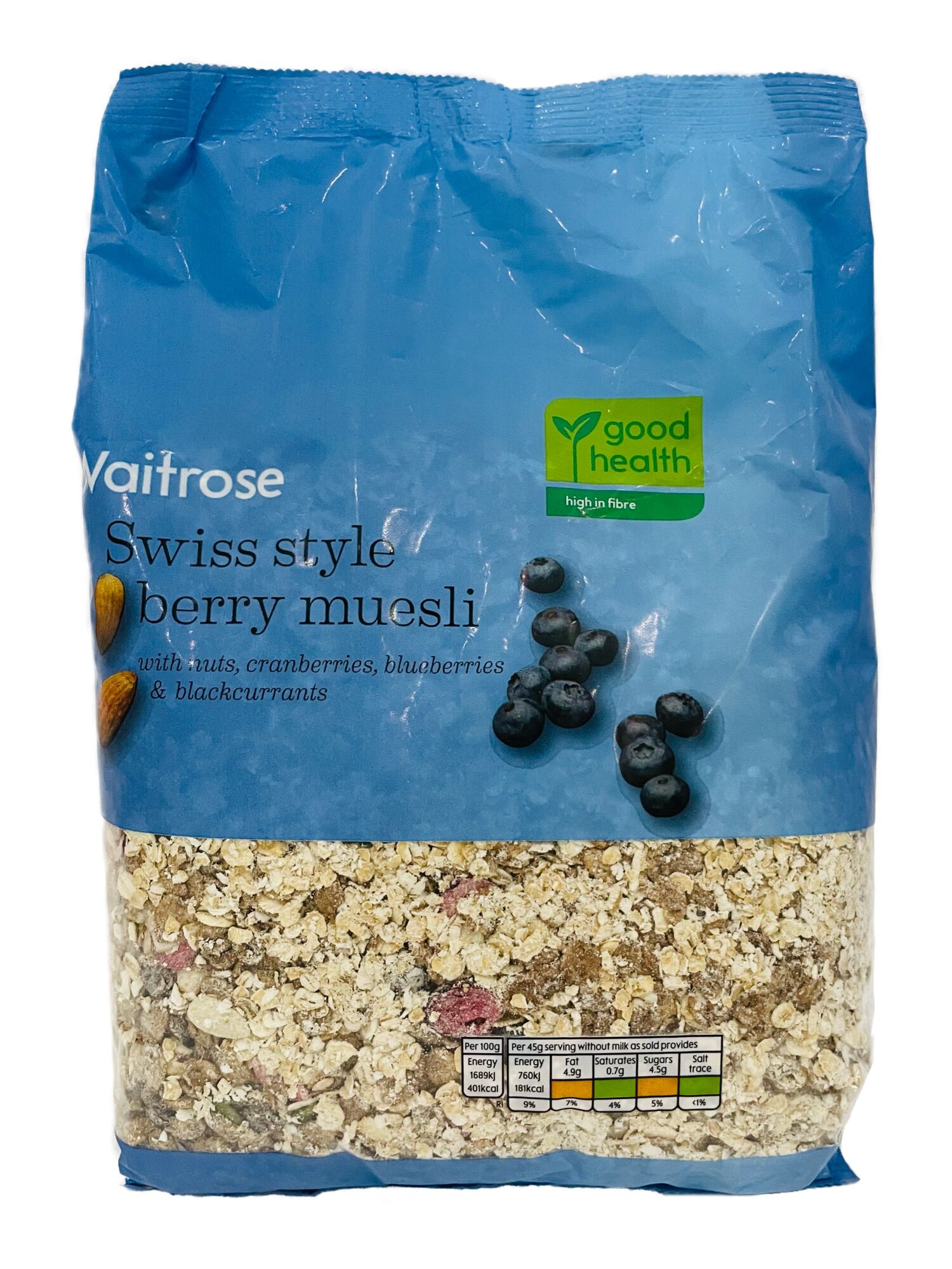 Waitrose Swiss Style Berry Muesli 750g | Lazada PH