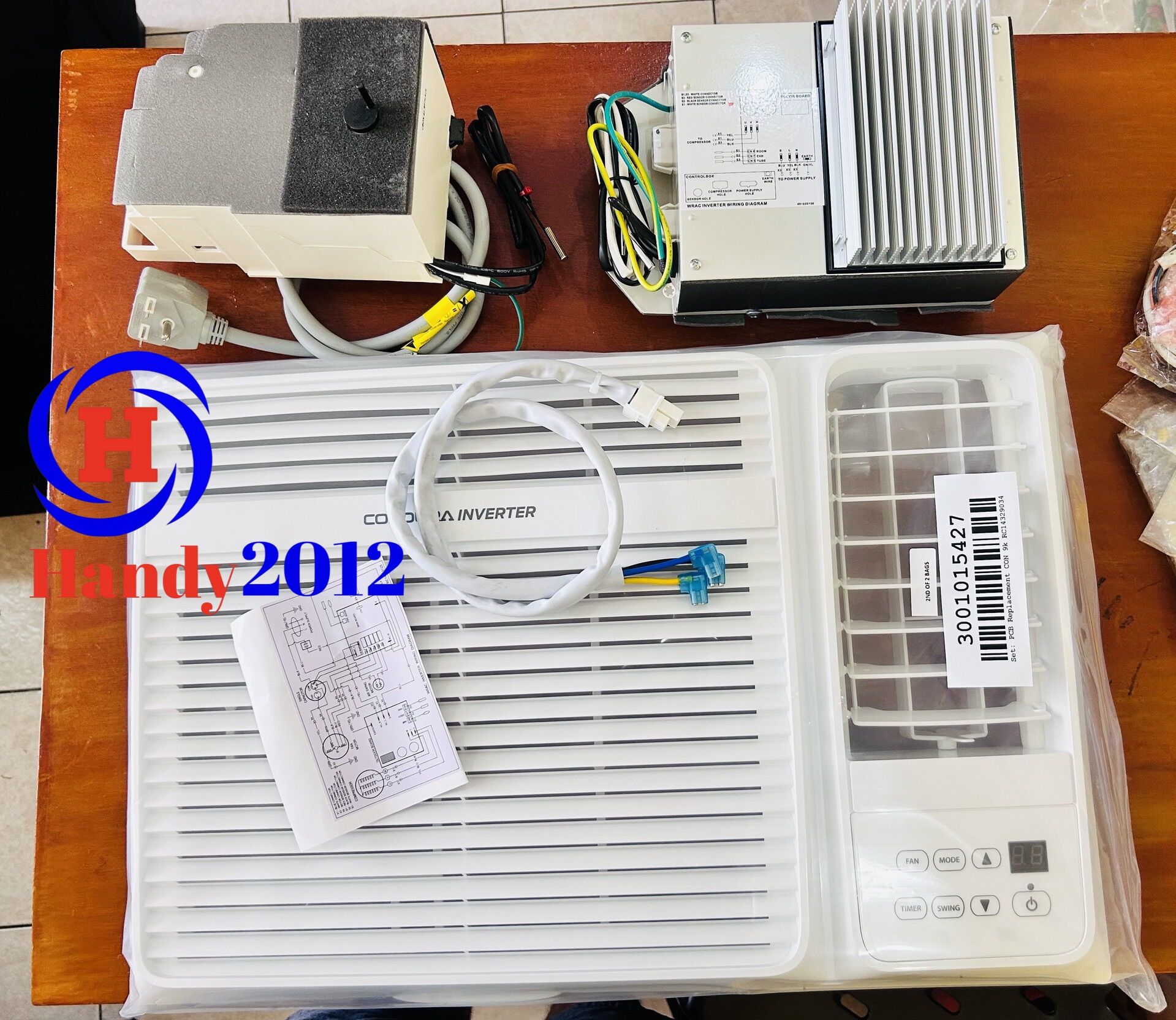 BRANDNEW PCB board complete set for CONDURA window type inverter ...