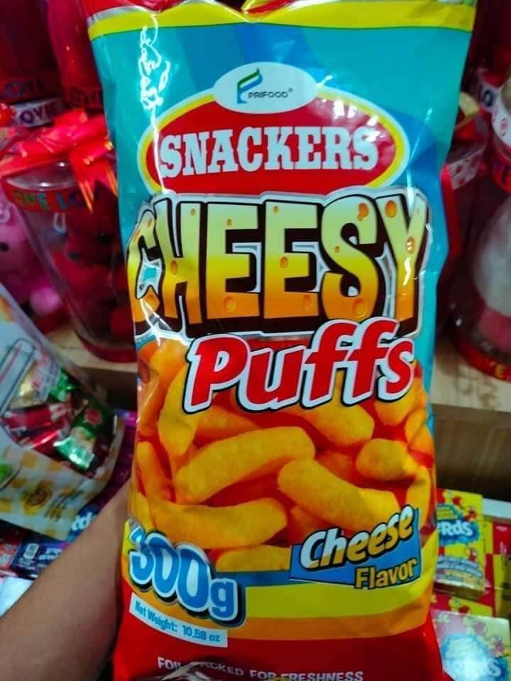 snackers cheesy puffs 300g / cheese ring 370g | Lazada PH