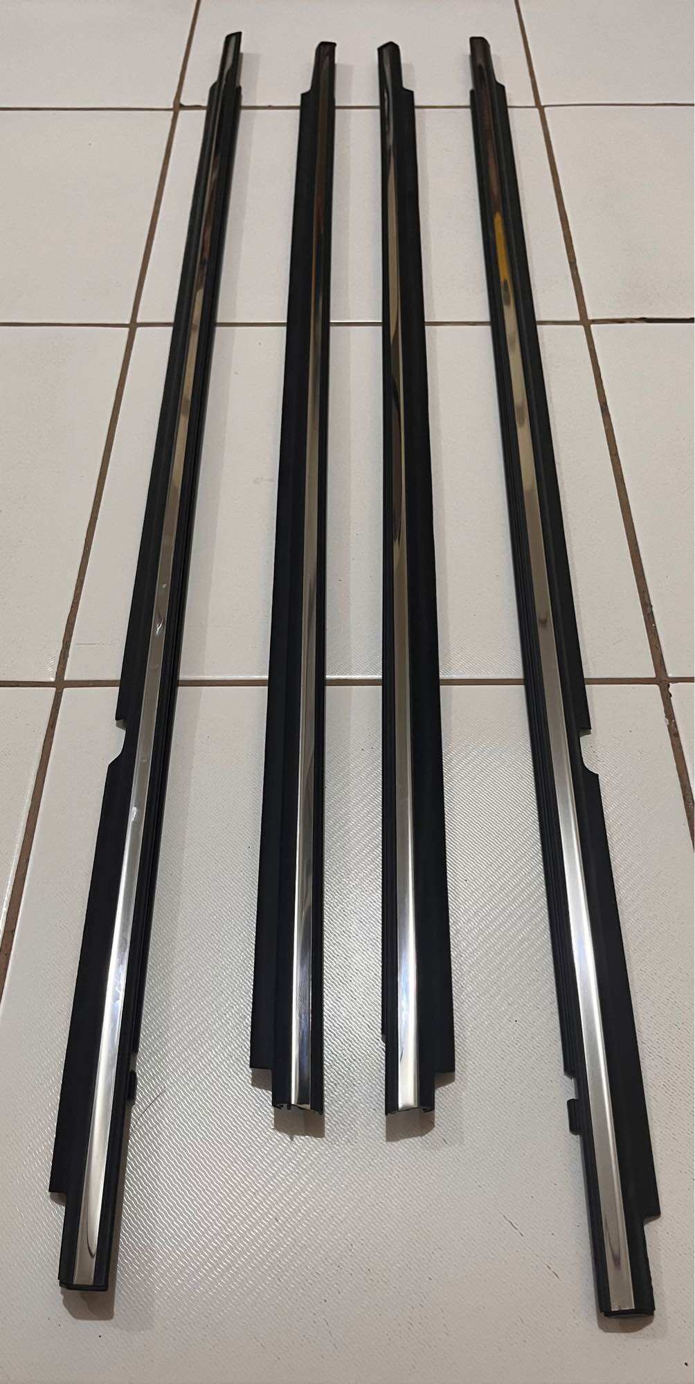 CHROME WEATHER STRIP Outer Channel FOR TOYOTA COROLLA ALTIS 2002 2003 ...