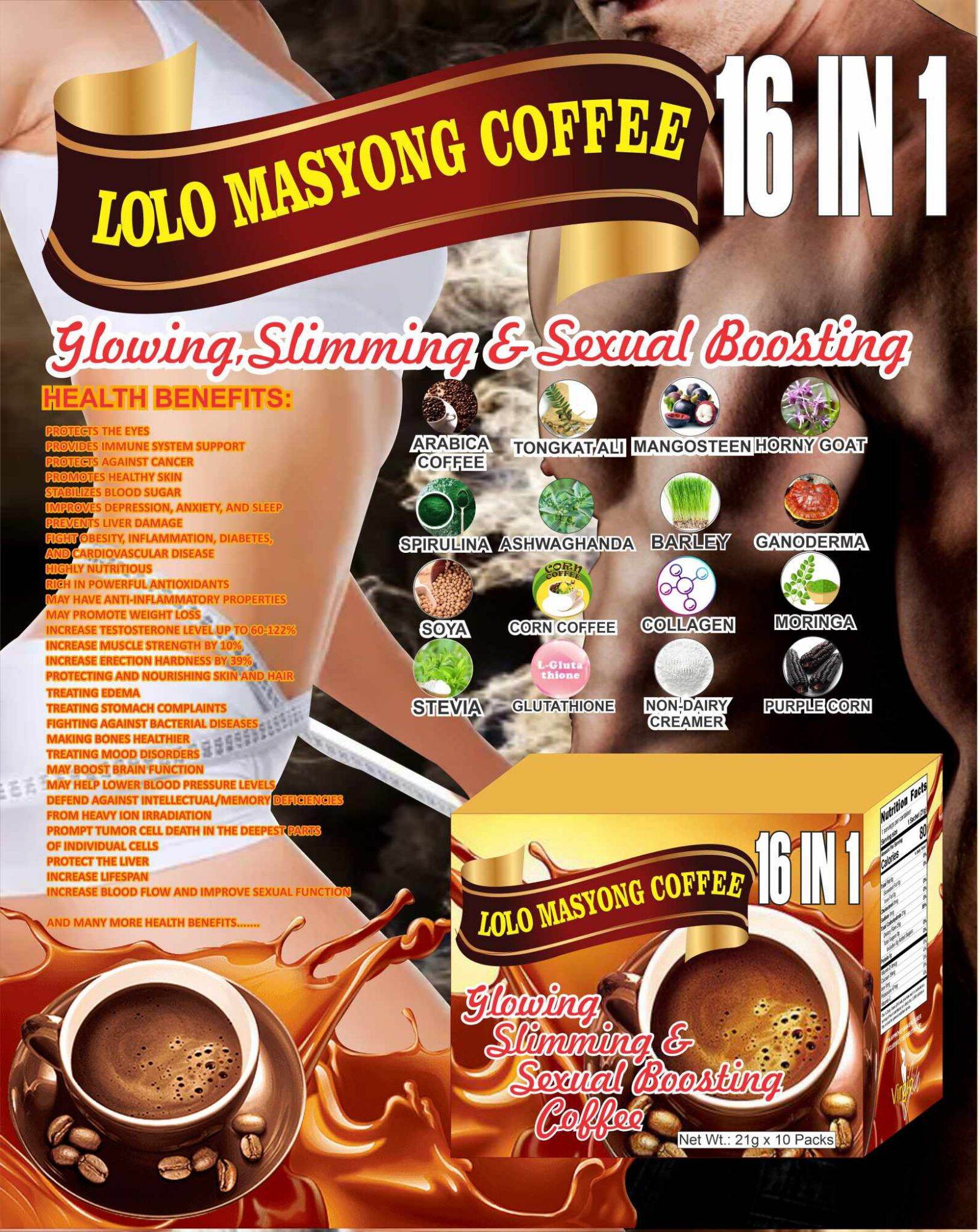Lolo Masyong 16 in 1 Coffee Mix