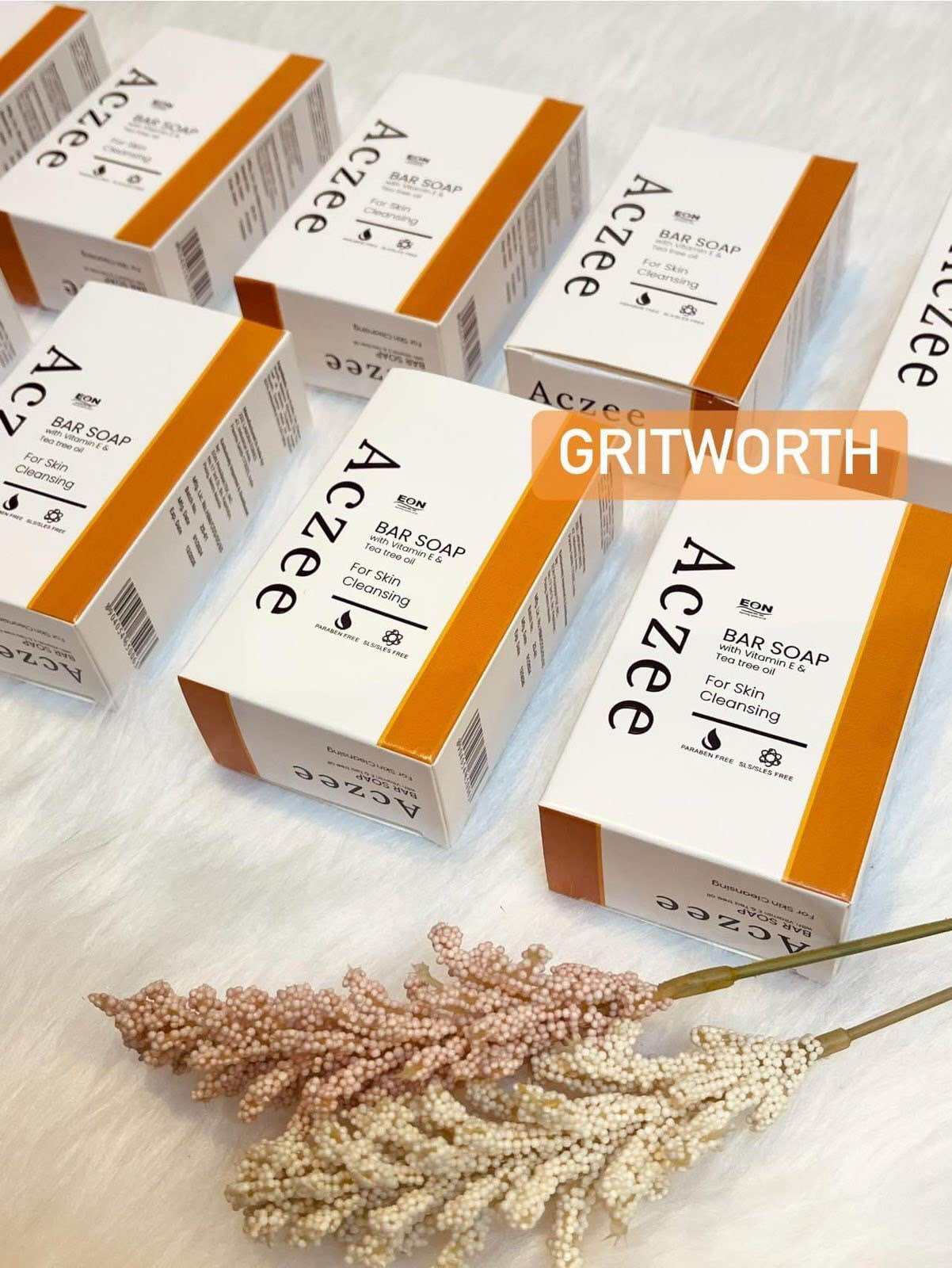 ACZEE Skin Cleansing Bar (New Packaging) for Sensitive and Acne Prone ...