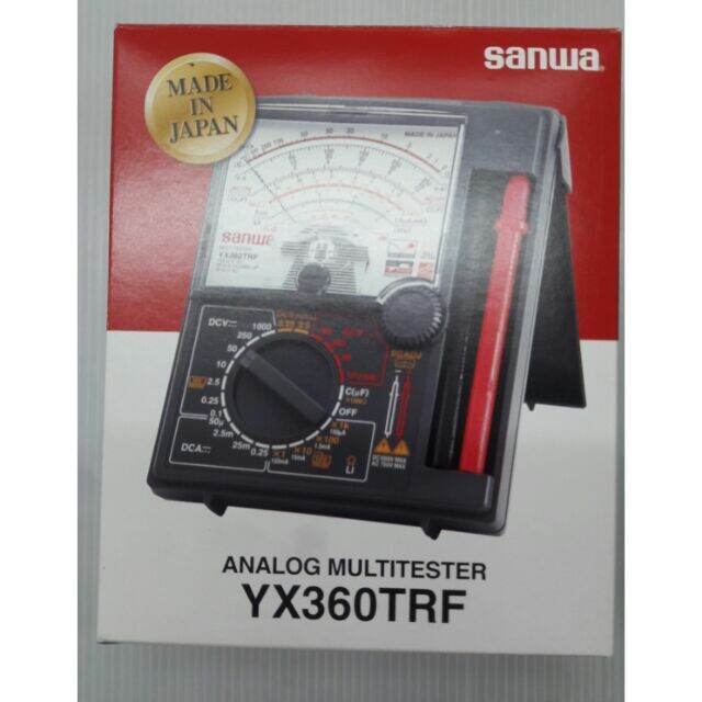 SANWA ANALOG MULTI TESTER YX360TRF | Lazada PH