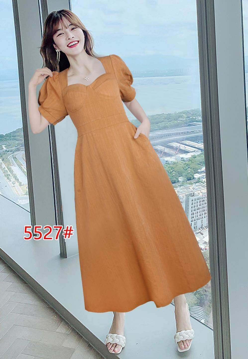 BANGKOK PADDED MAXI DRESS - C5527 | Lazada PH