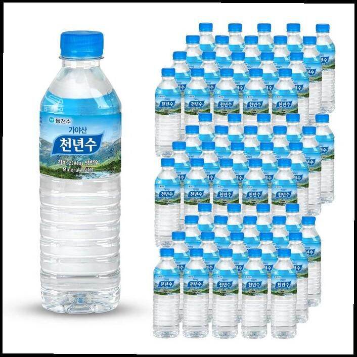 Korean Mineral Water 500ml (Dongcheonsu Gayasan Millennium Mineral ...