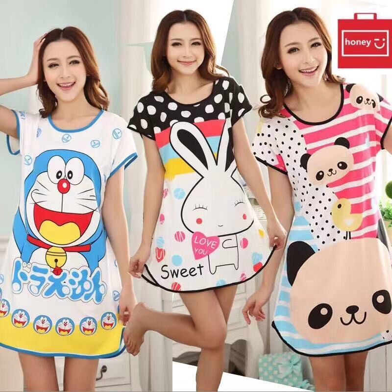 Sook korean duster pambahay, sleepwear dress, mini dress pambahay ...