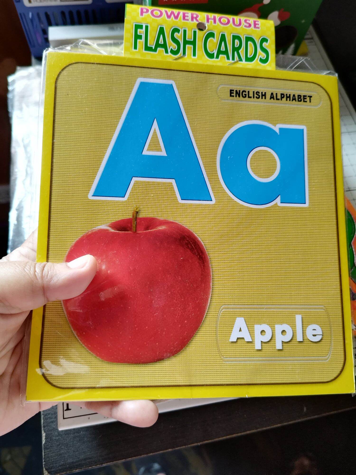 Large Size Alphabet Flash Cards A-Z with Images | Lazada PH