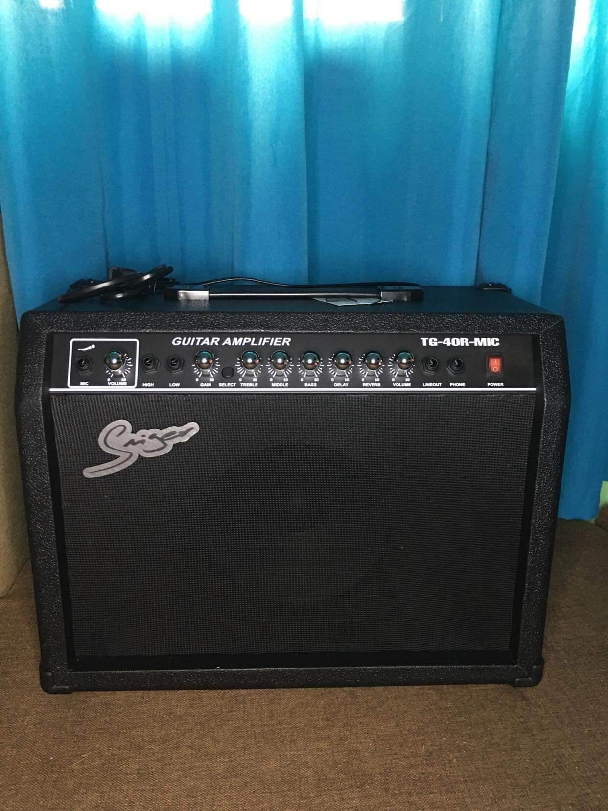 SMIGER 40 WATTS GUITAR AMPLIFIER-MIC | Lazada PH