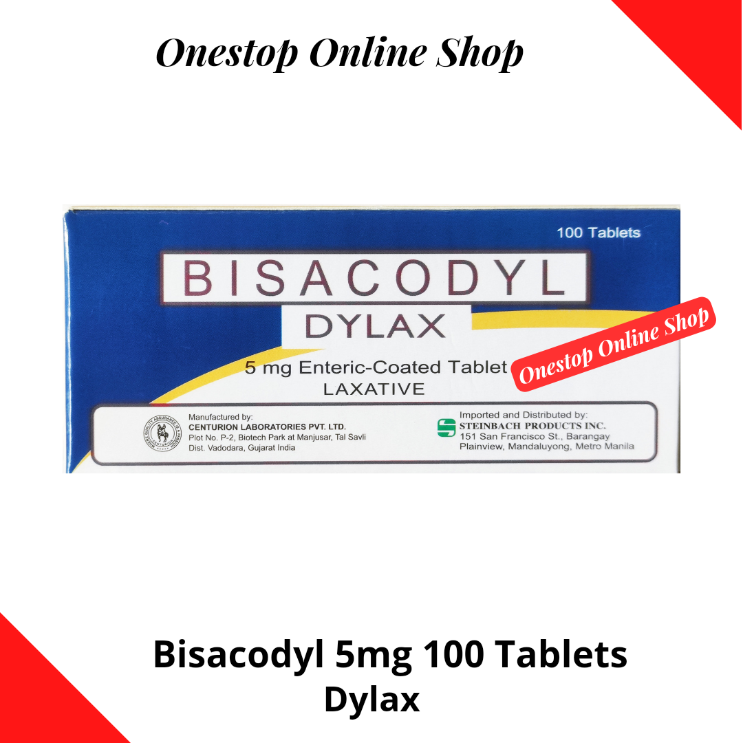 DYLAX 100 Tablets Bisacodyl 5mg | Lazada PH