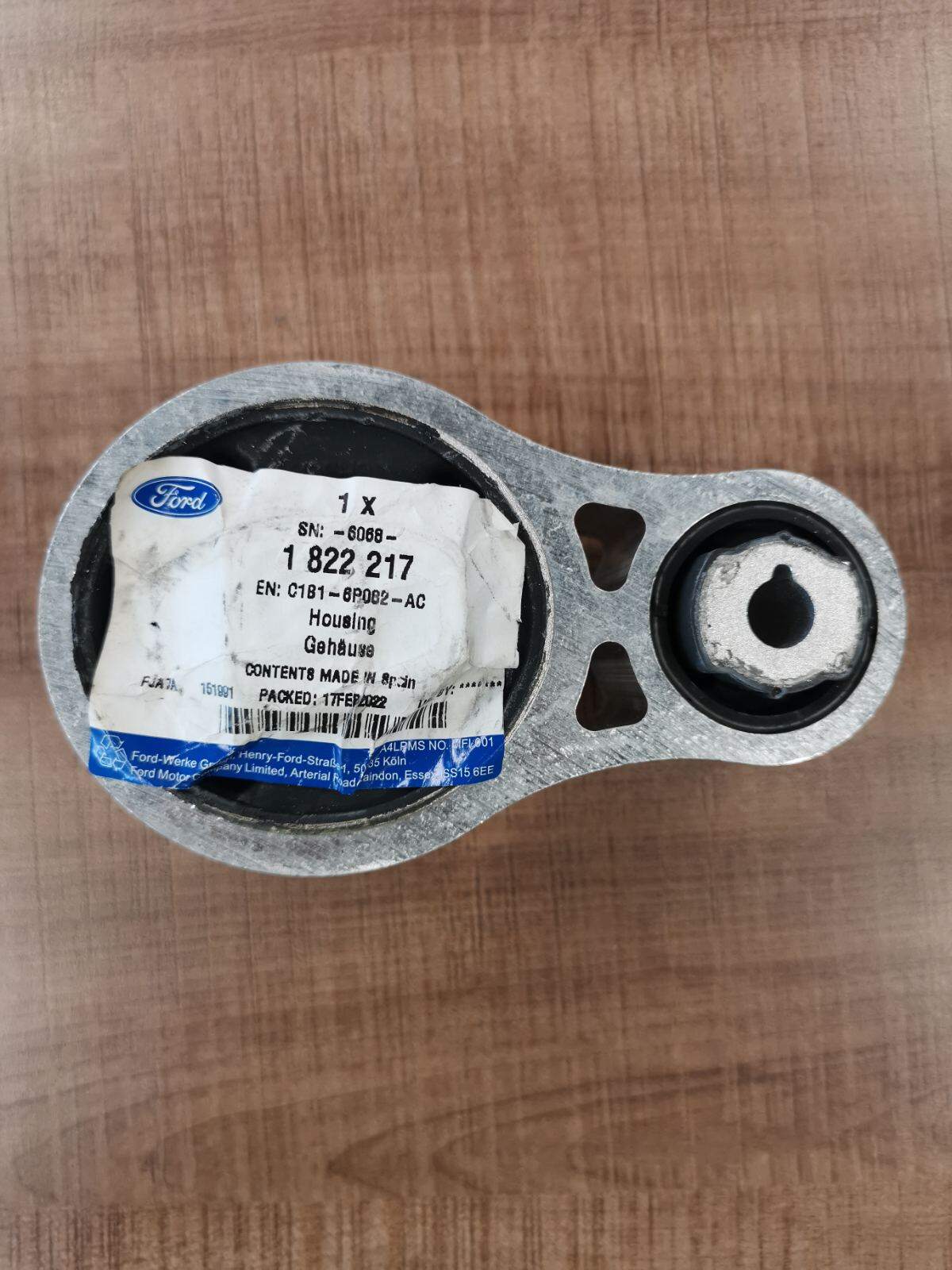 Ford Engine Support - REAR - for Ford Fiesta 1.0L PN# C1B16P082AC ...