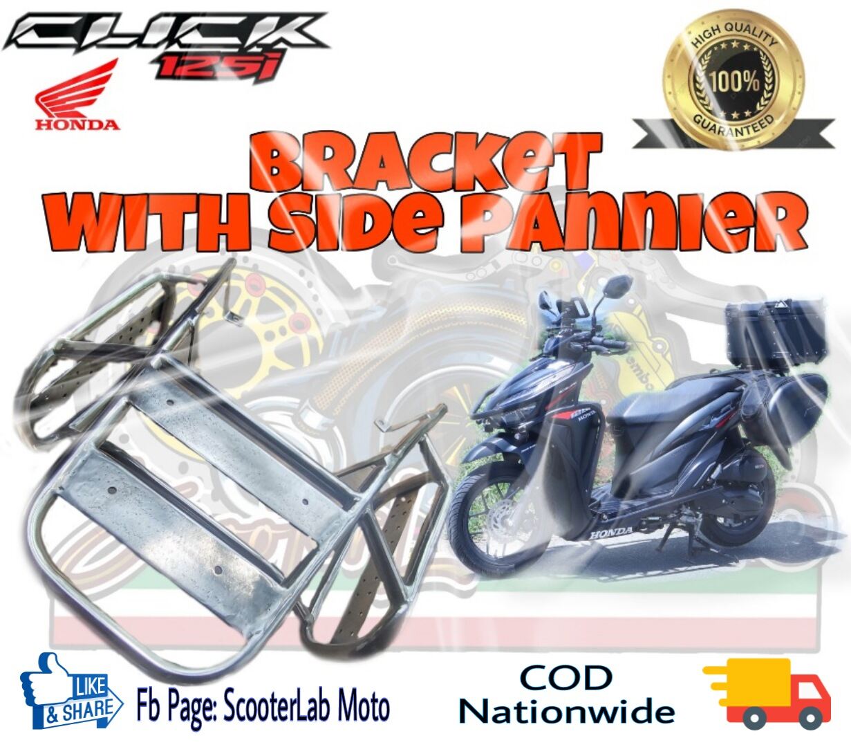 Bracket with side pannier | Lazada PH