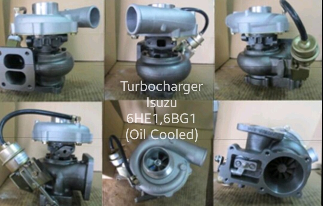 Turbocharger Isuzu 6HE1, 6BG1 (Oil Cooled) Japan Quality | Lazada PH