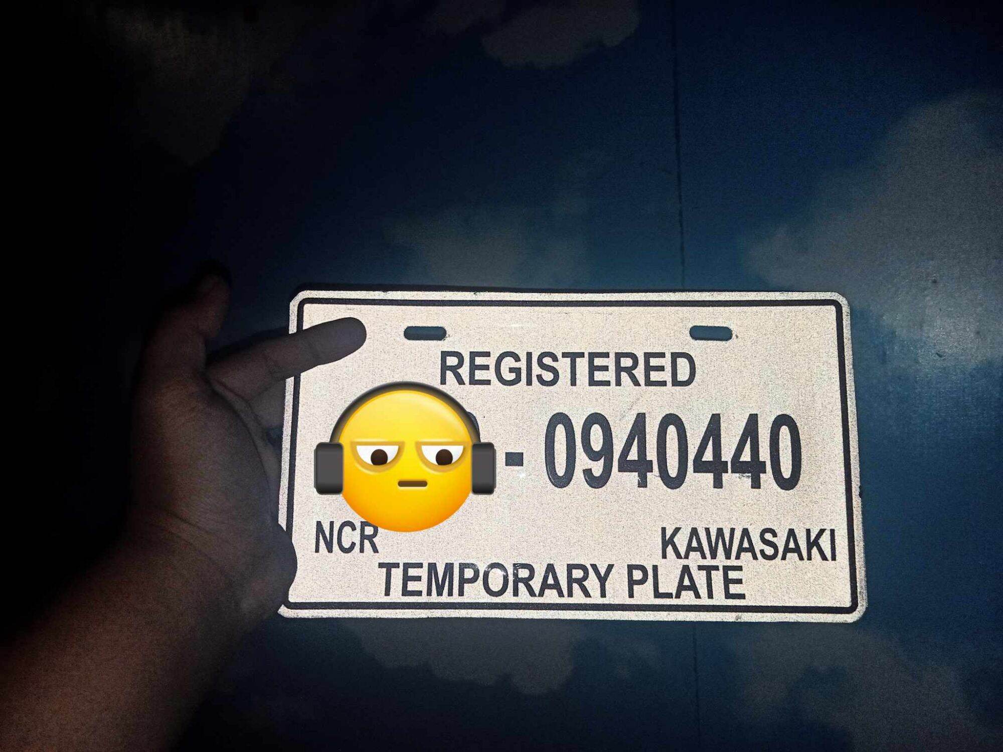 MC NEW PLATE REFLECTORIZED | Lazada PH