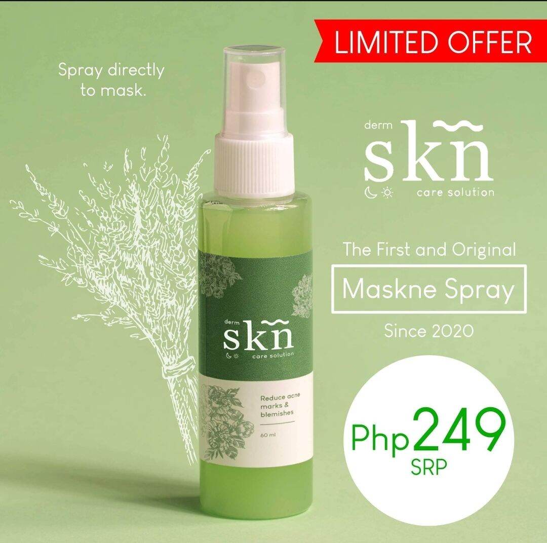 BeautyRecipe by Atina: SKN Care Solutions - MASKNE SPRAY (ANTI PIMPLE ...