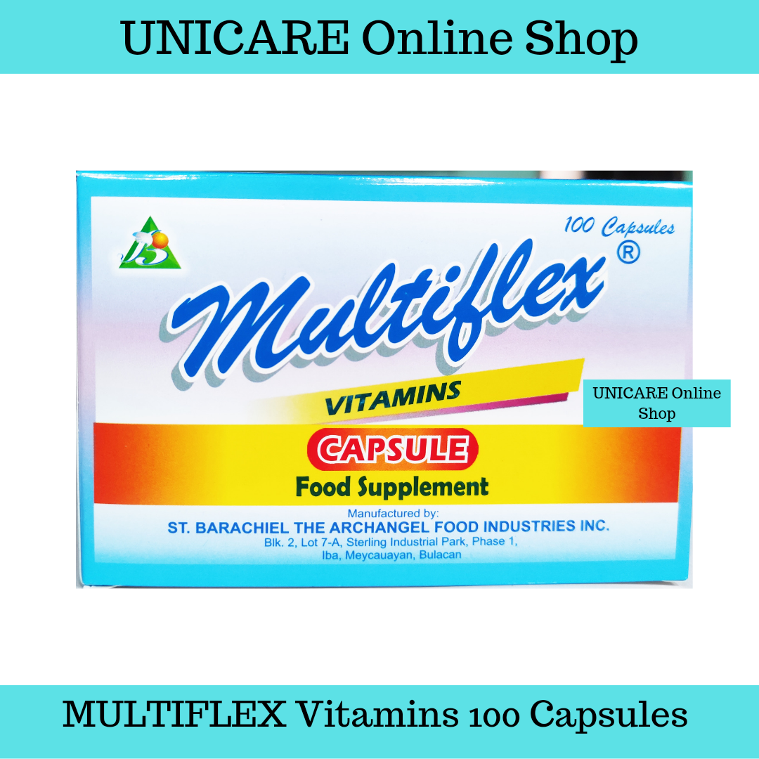 MULTIFLEX 100 Capsules Vitamin | Lazada PH