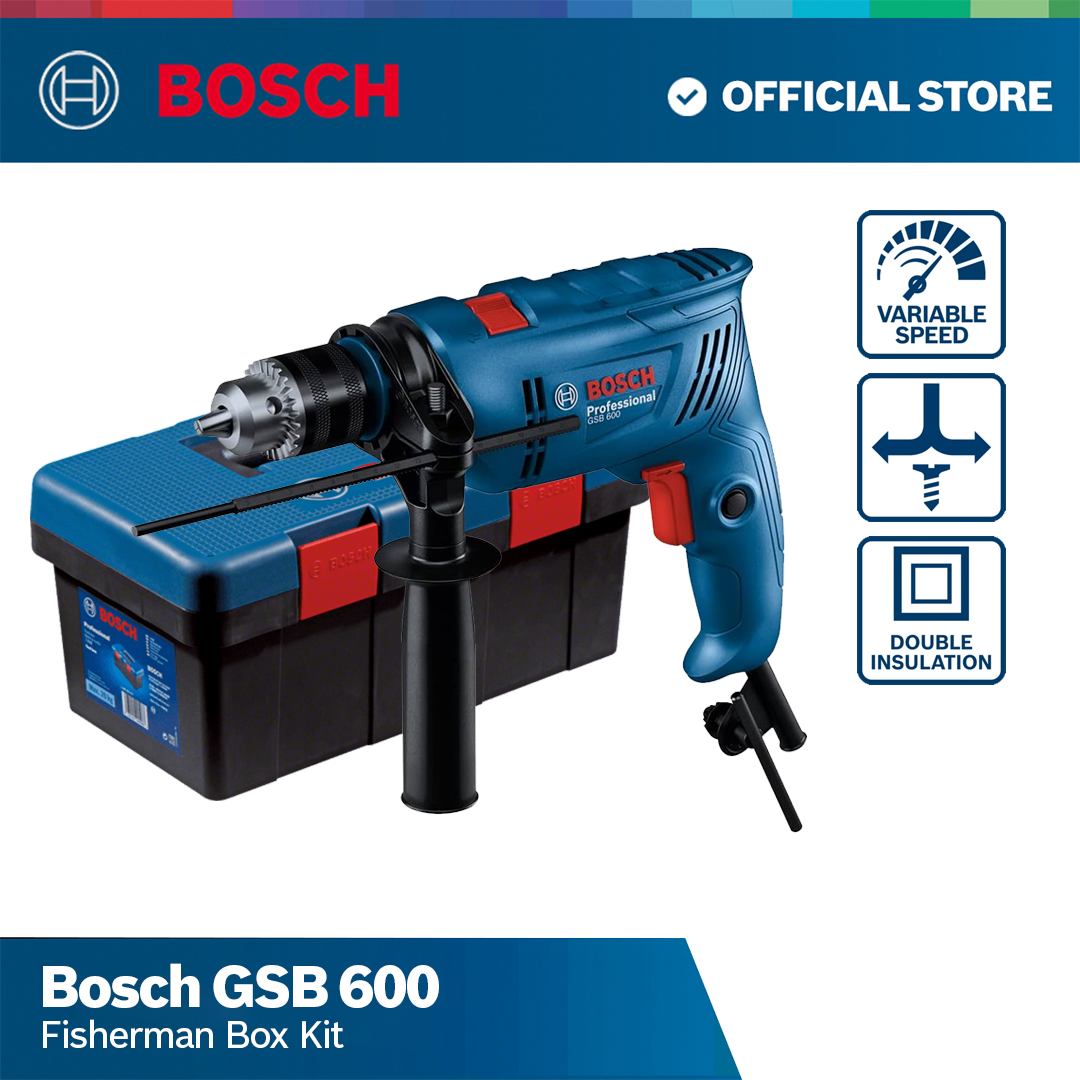 Bosch GSB 600 - Fisherman Box Kit | Lazada PH