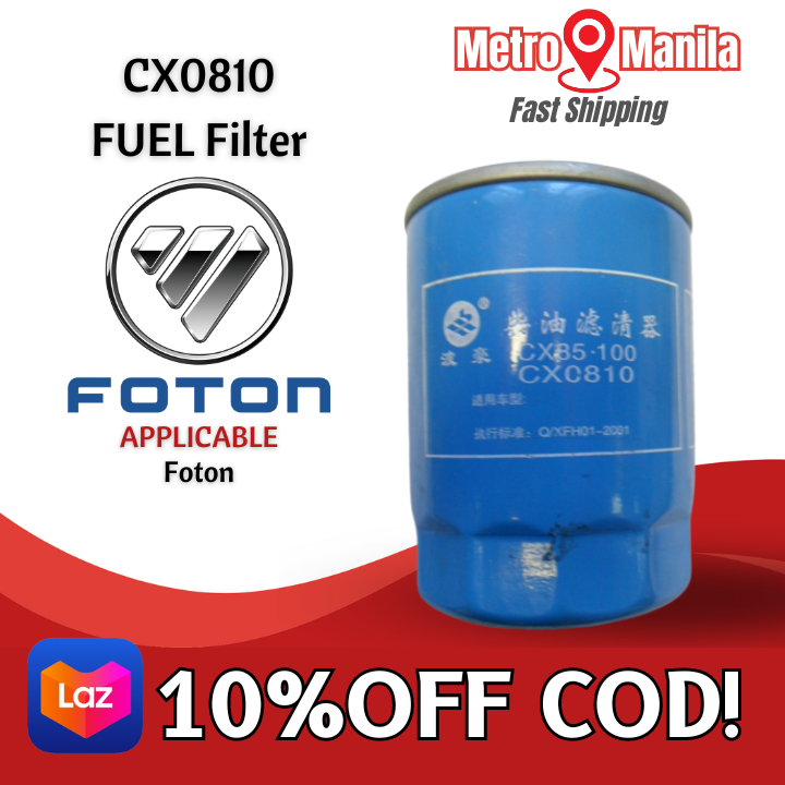 CX0810 Fuel Filter Foton | Lazada PH