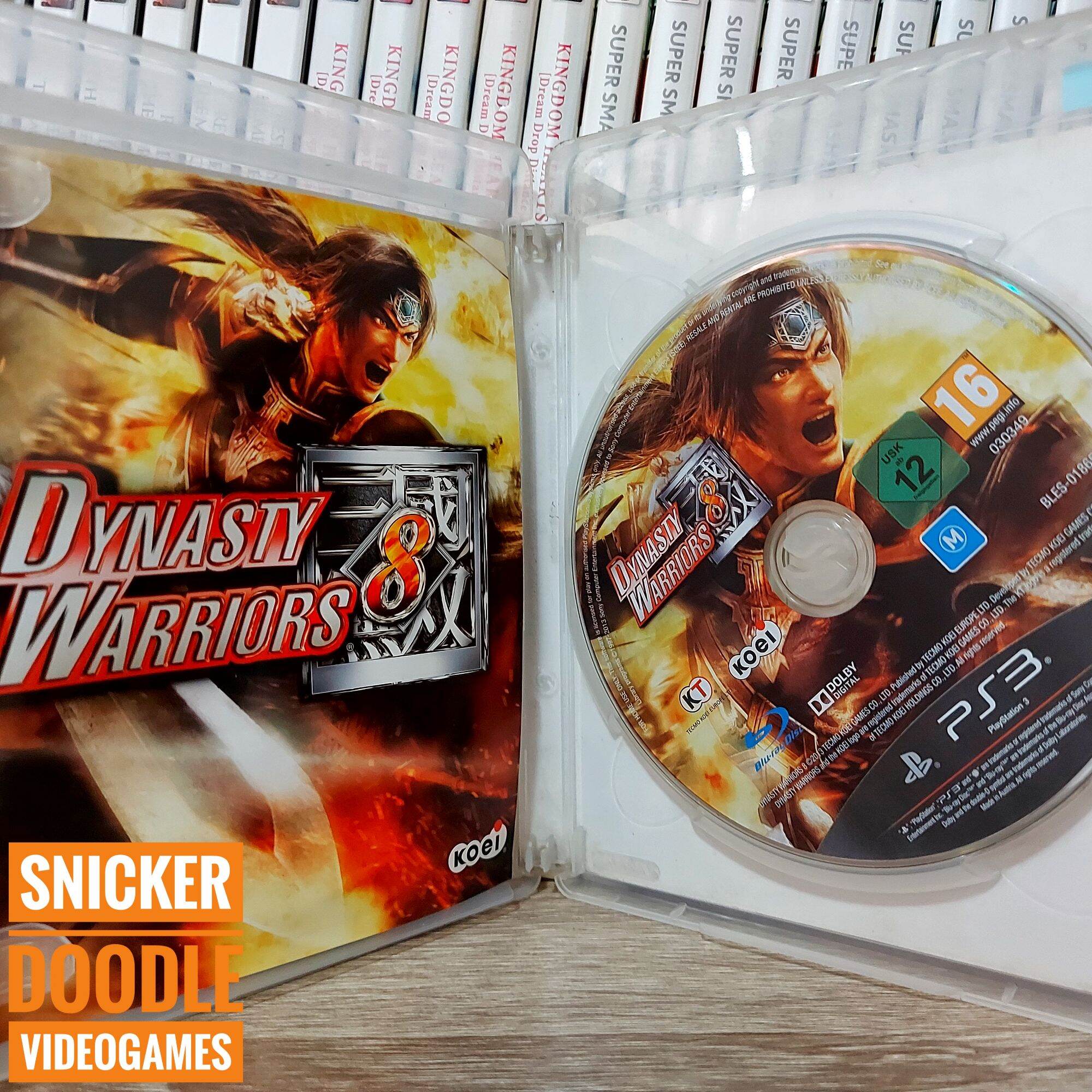 PS3 Games: Warriors Orochi 3 R3•Dynasty Warriors 8 R2•Sports Champions ...
