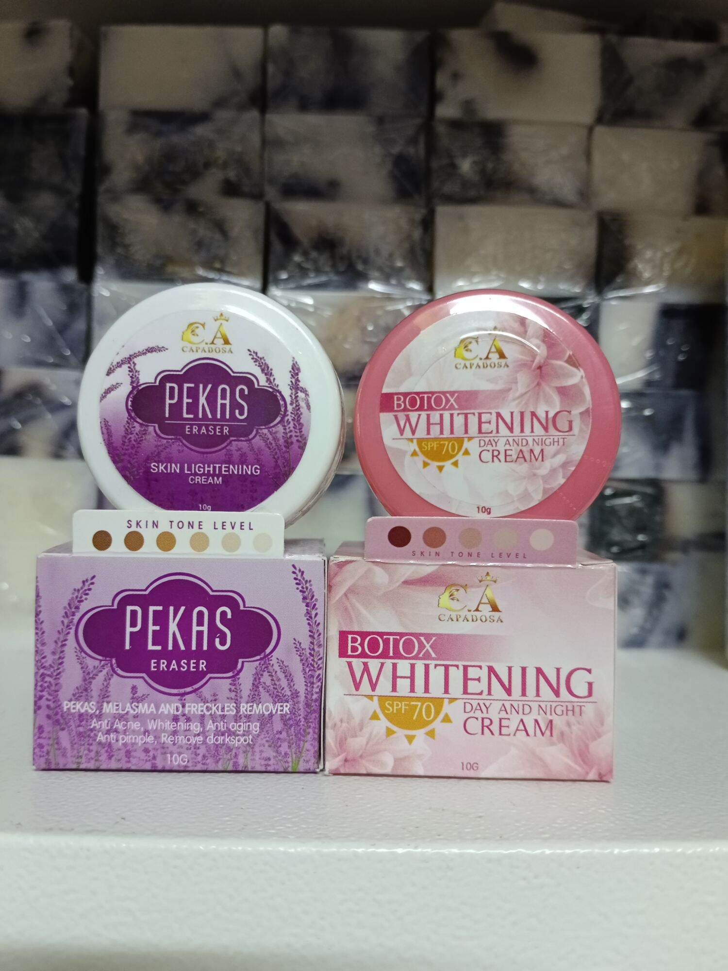 Perfect Combos Capadosa Sets Pekas Eraser+Botox Whitening Day and Night ...