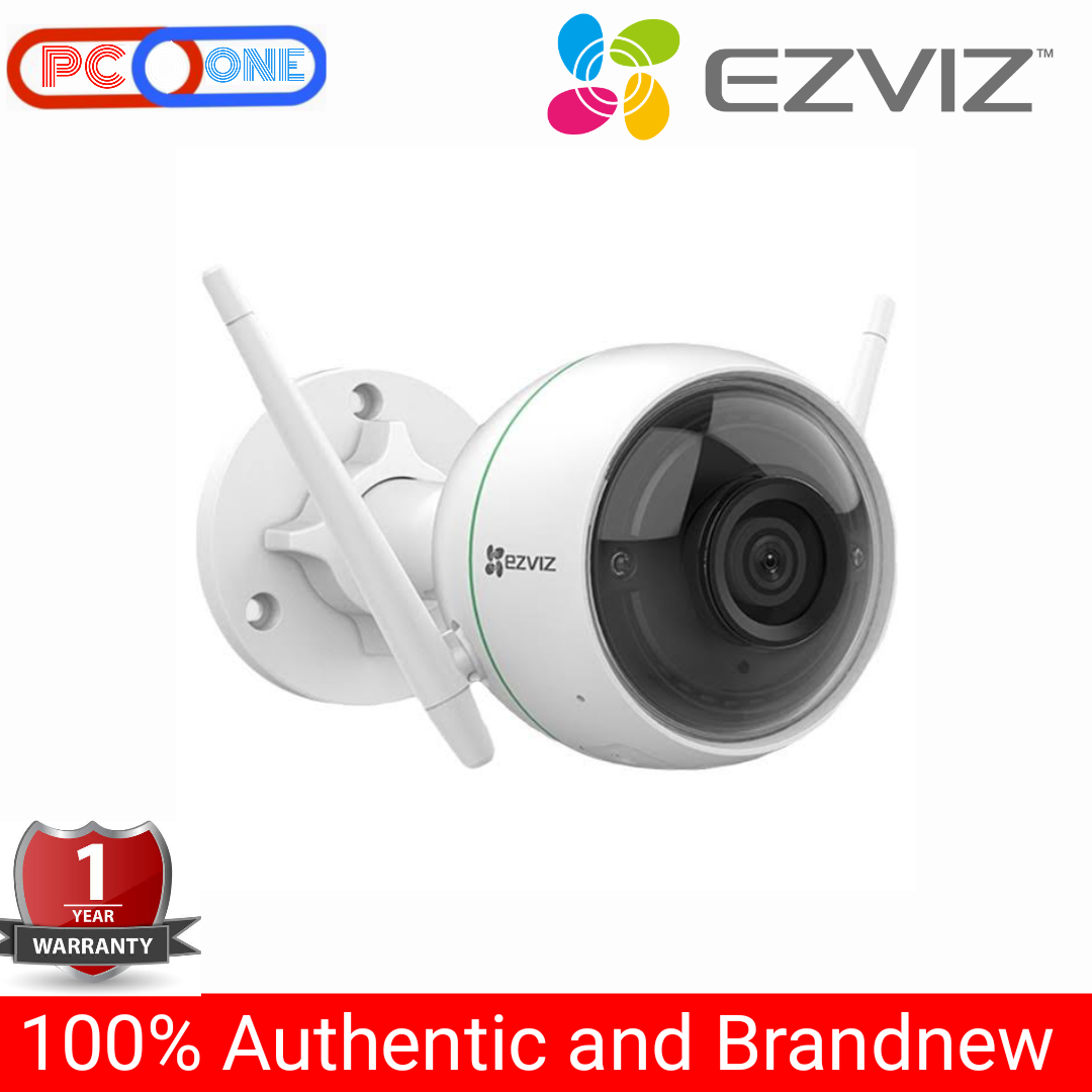 EZVIZ C3N (1080P/2.8mm) 2MP Color Night Vision Outdoor IR Bullet Camera ...