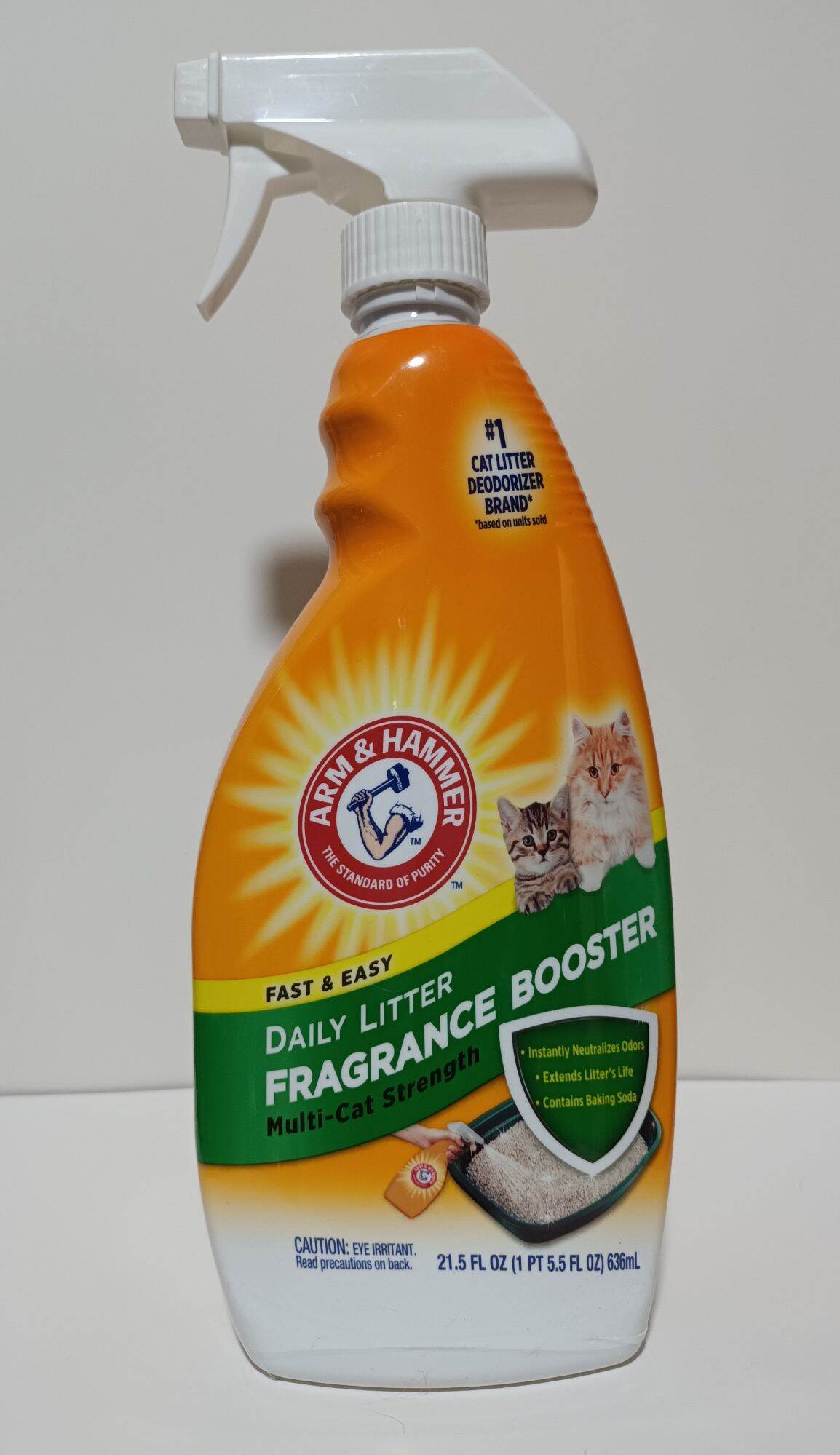 Arm & Hammer Daily Multi-Cat Litter Fragrance Booster 636ml | Lazada PH