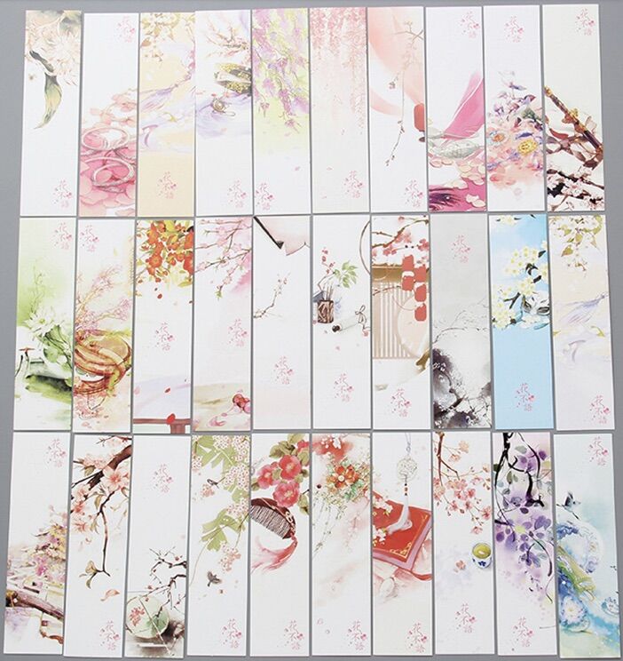 30pcs Bookmarks set Sakura Flower Bookmark | Lazada PH