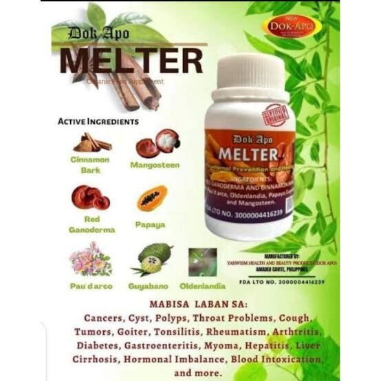 Dok Apo Melter 50 Capsules Original | Lazada PH