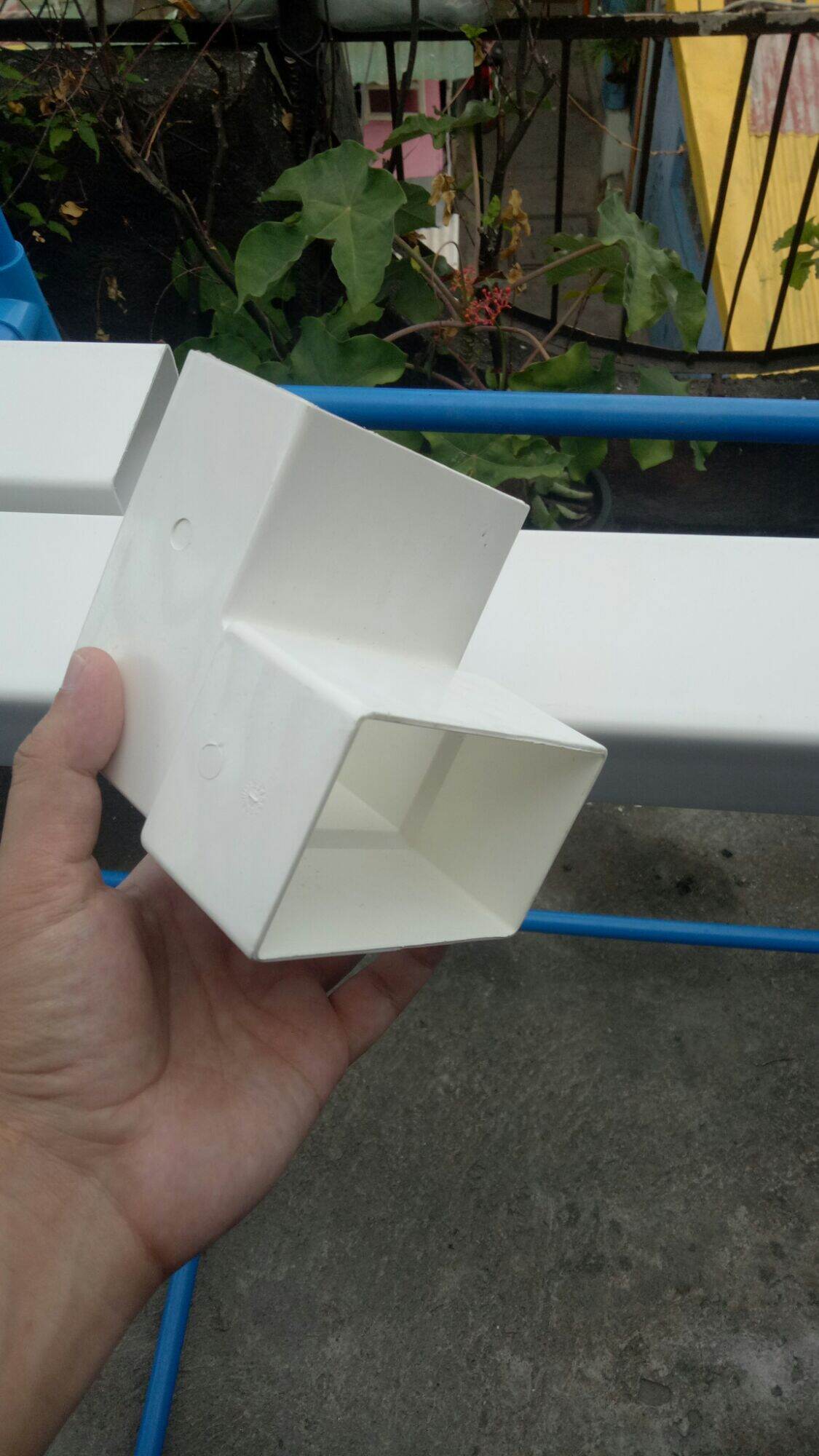 tubular downspout elbow 90deg 2x4 . atlanta industries | Lazada PH