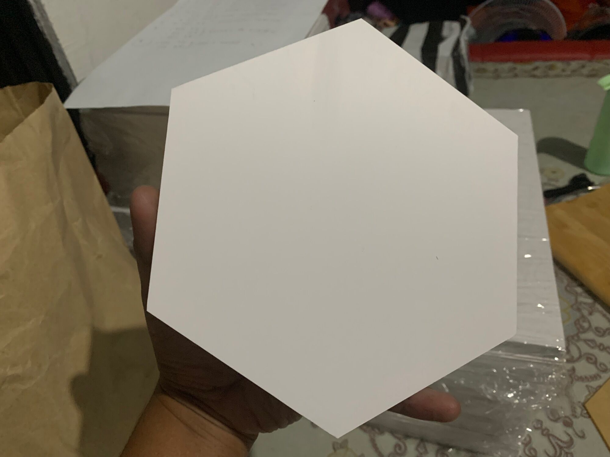 Hexagon 10pcs 3mm Sintra Board | Lazada PH