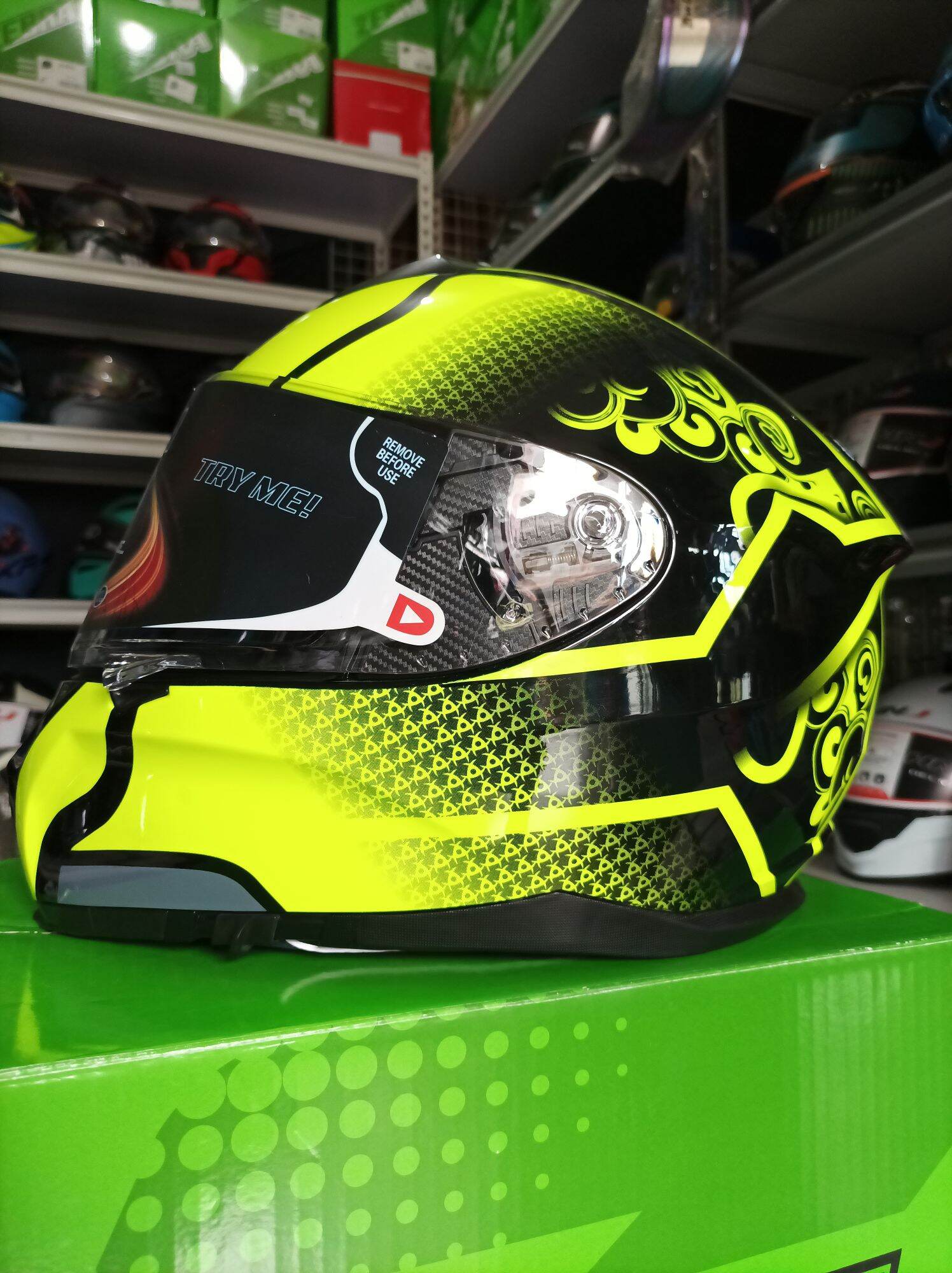 Zebra Dual visor Helmet | Lazada PH