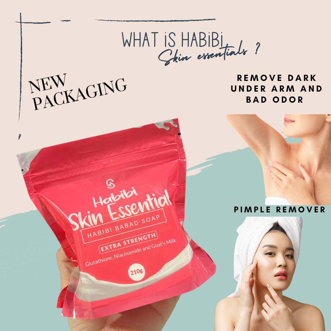 Authentic Habibi Babad soap Skin Essentials 3 bar in 1 pack, Benifits ...