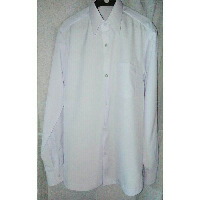 Plain White Hugo Boss TELA ONLY (2 yards) with Buttons | Lazada PH