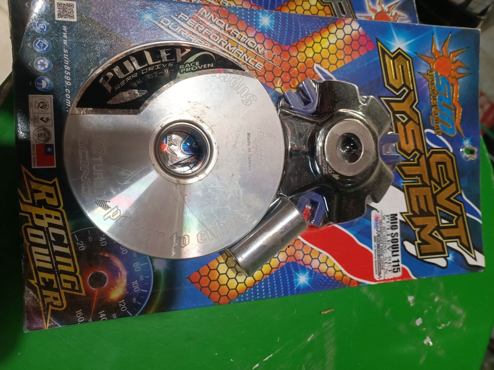 sun racing pulley set msi125/m3 mio i 125 mio gear | Lazada PH