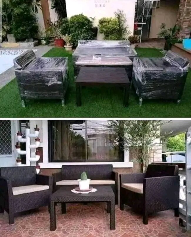 VINTAGE SALASET RATTAN STYLE SET | Lazada PH