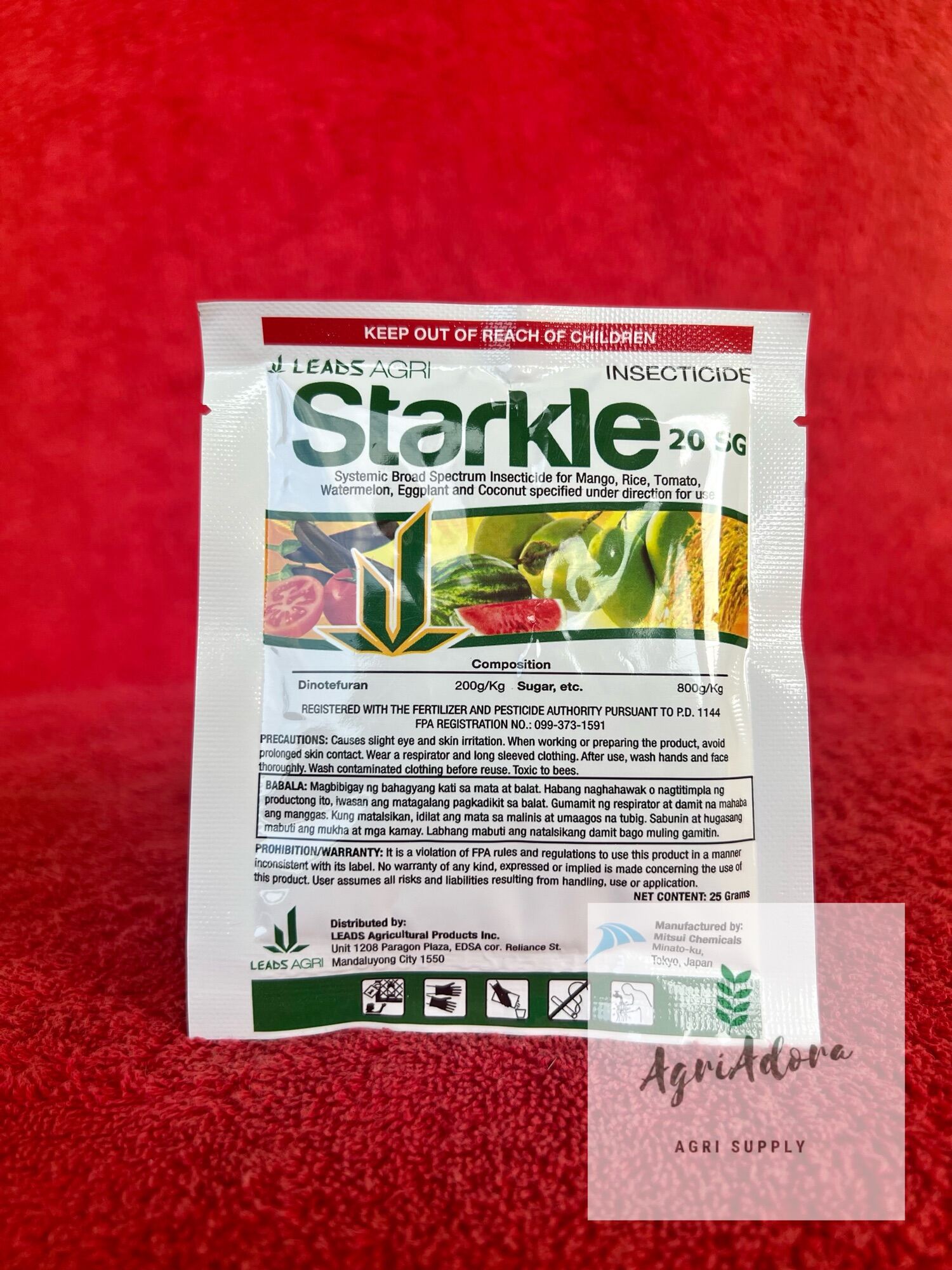 Starkle 20 SG Insecticide 25grams (Leads Agri) | Lazada PH