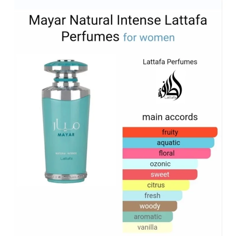 MAYAR NATURAL INTENSE LATTAFA PERFUME EDP | Lazada PH