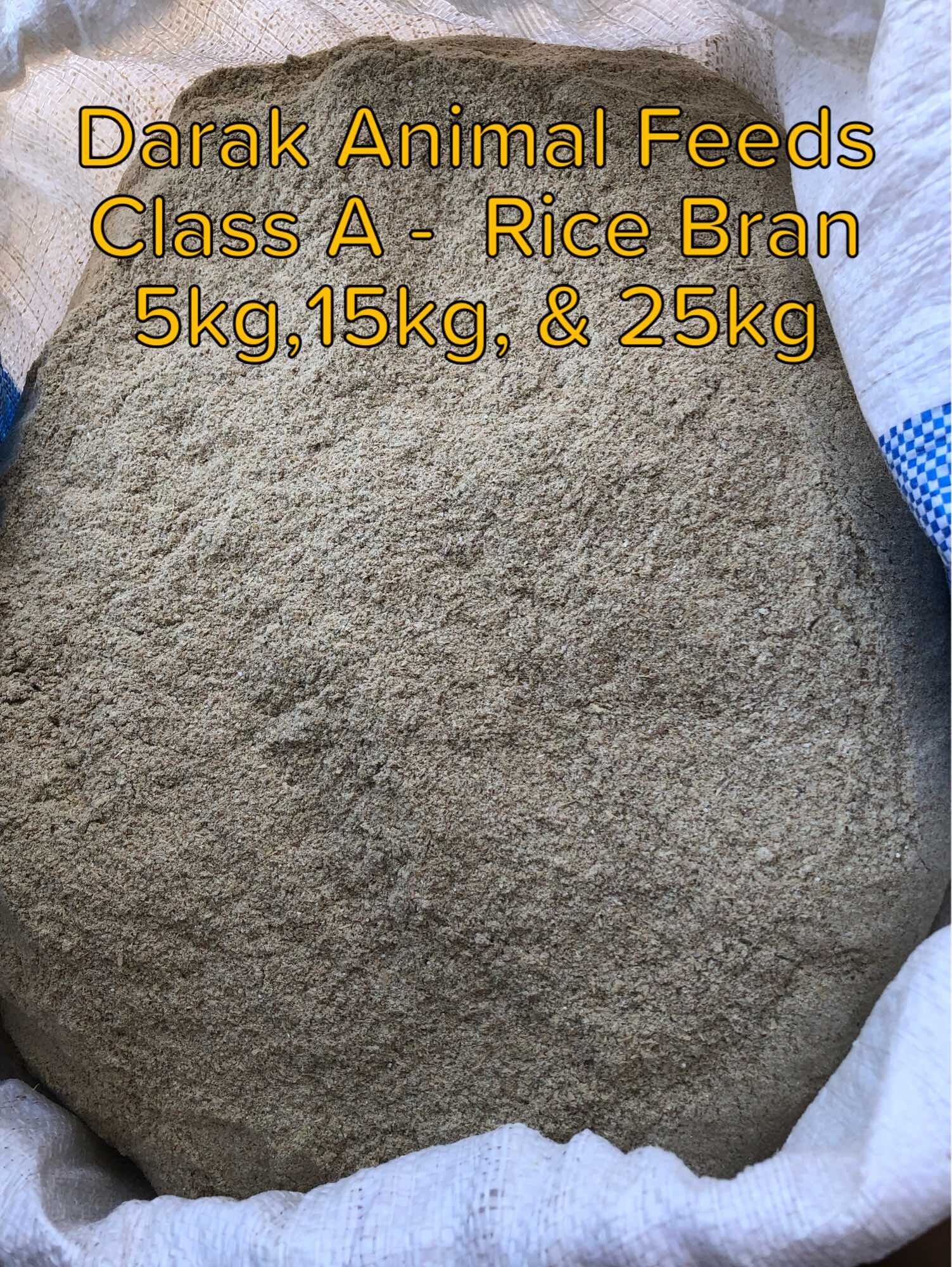 Darak Animal Feeds Class A - Rice Bran 5kg,15kg, & 25kg | Lazada PH