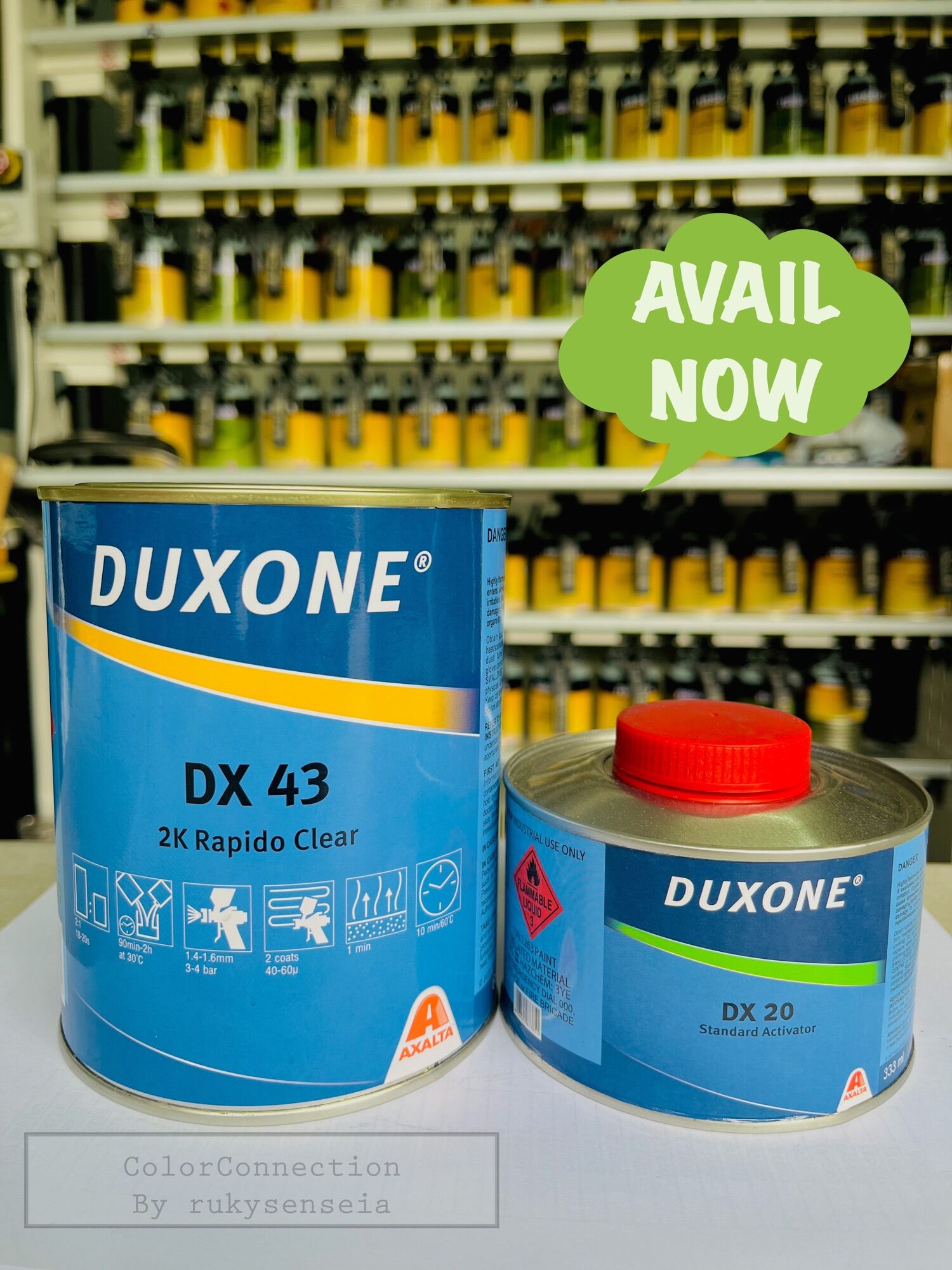 DUXONE [ Dx 43 Rapido ] 1Litter Set | Lazada PH