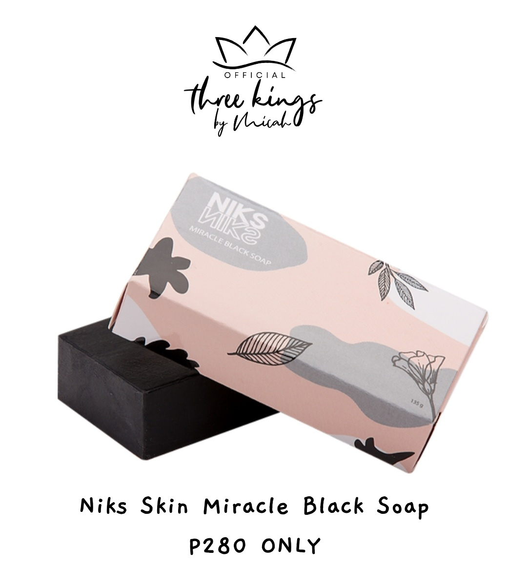 Niks Skin Miracle Black Soap NIKS SKIN OFFICIAL STORE | Lazada PH