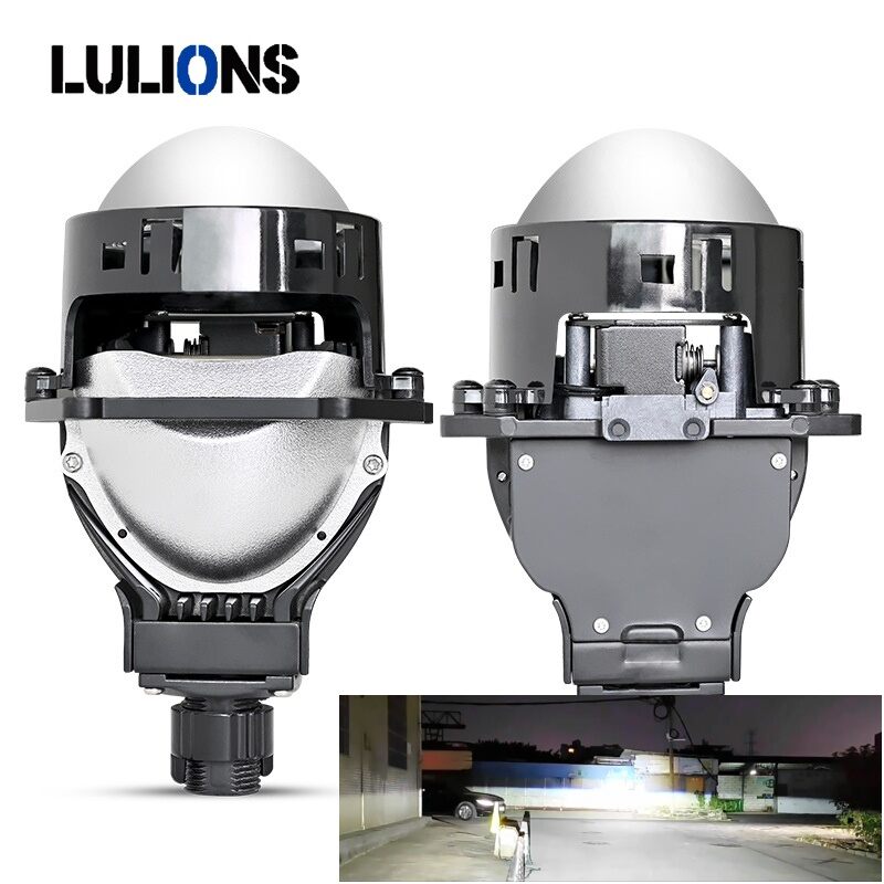 3 Inch H4 H7 H11 9005 9006 Bi-LED Projector Lenses 6000K Hella 3R G5 ...