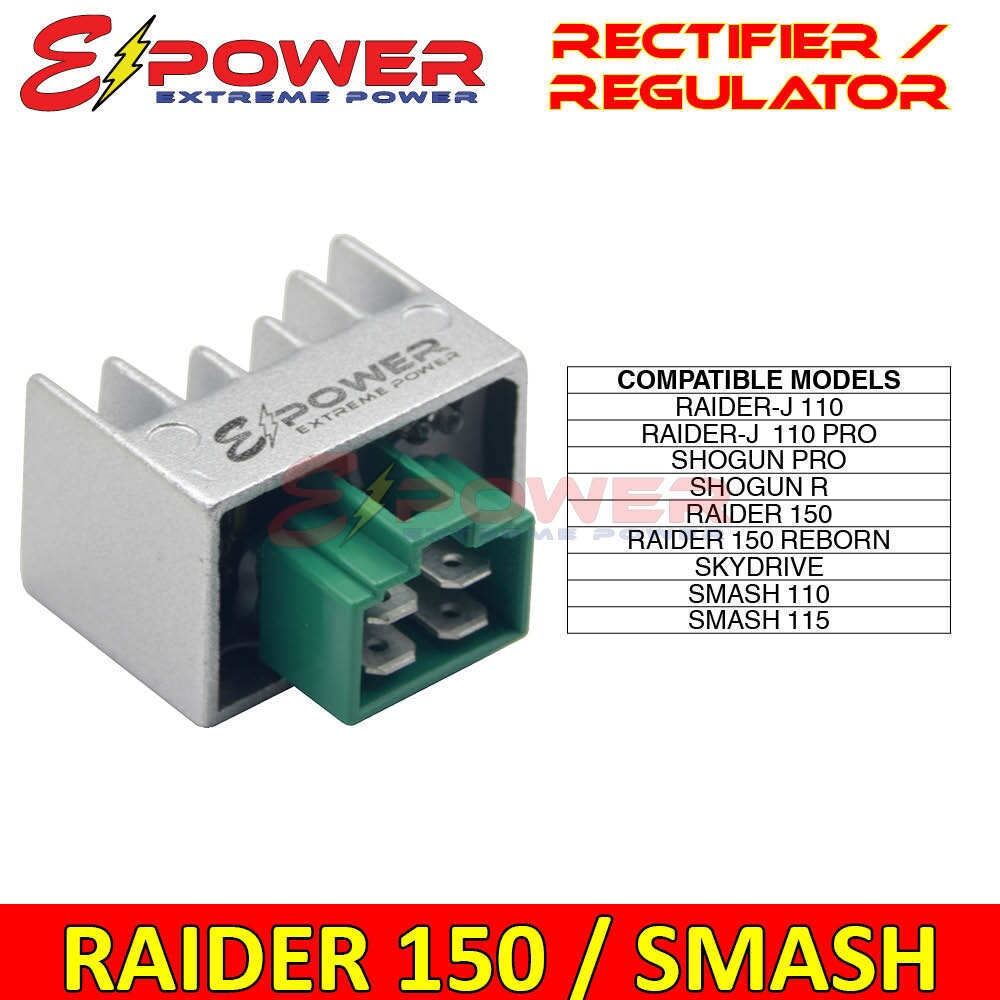 RAIDER 150 REGULATOR/RECTIFIER GPC | Lazada PH