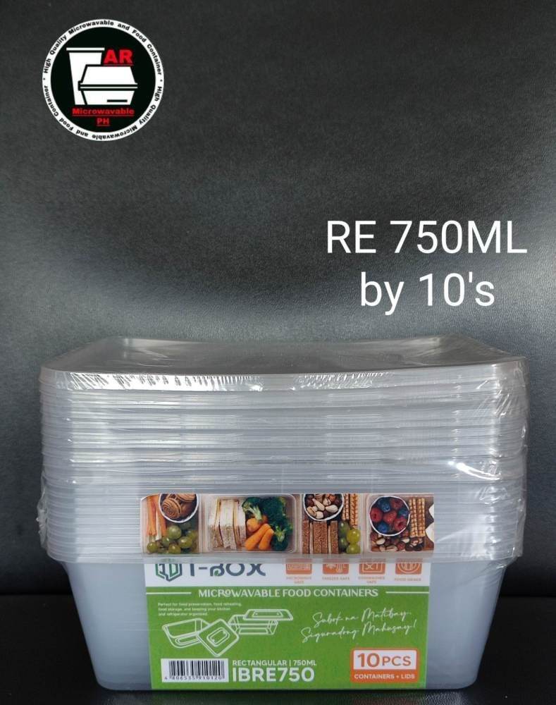 Microwavable plastic container / RE 1000 / Microwavable food container ...