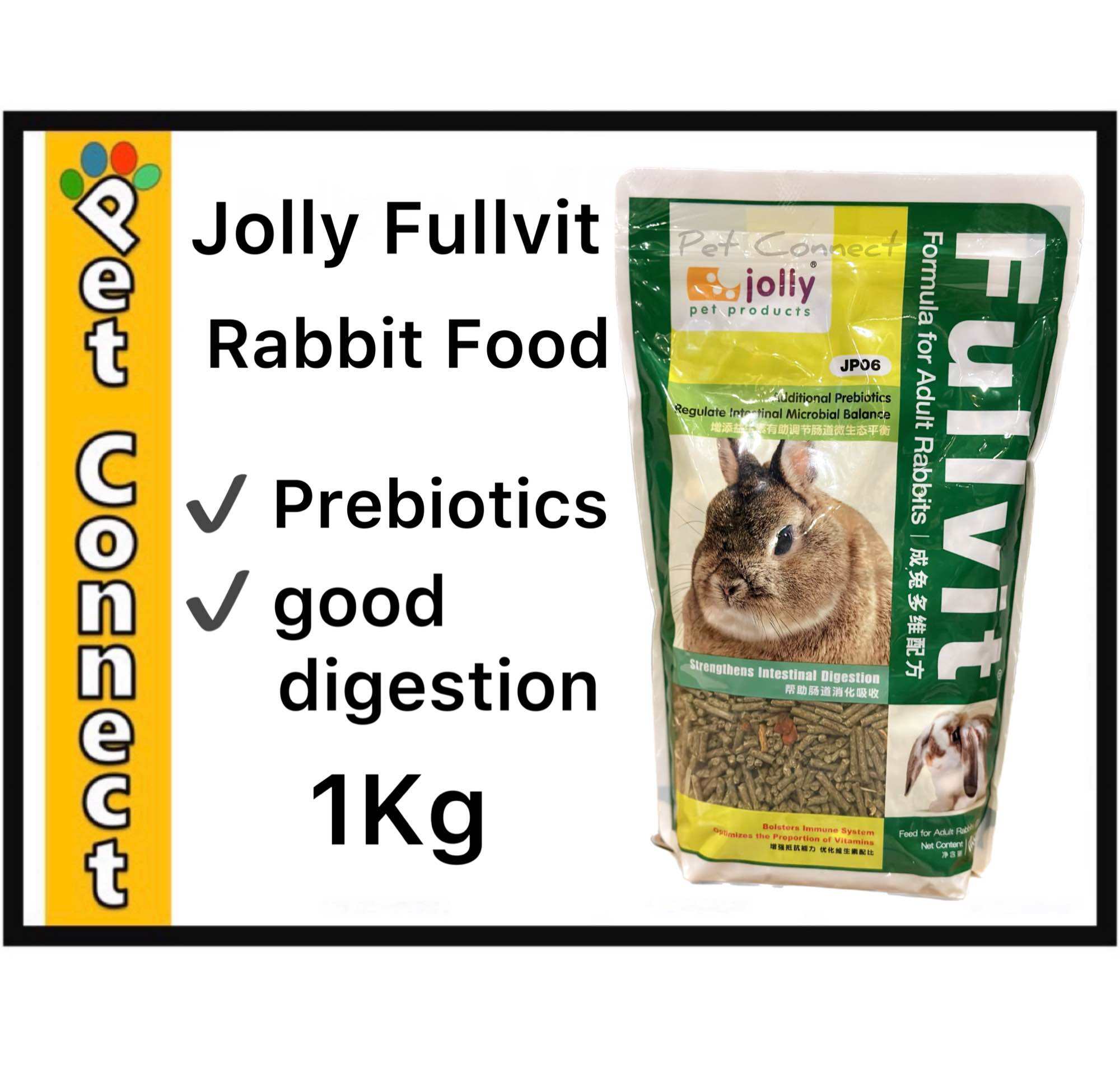 Jolly Fullvit Rabbit Food 1Kg Pellet | Lazada PH