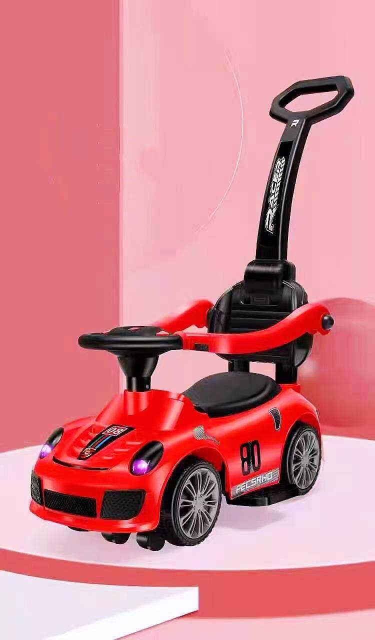 DNT Baby Twist Car Children's Ride on Toy Car with push handle and with ...