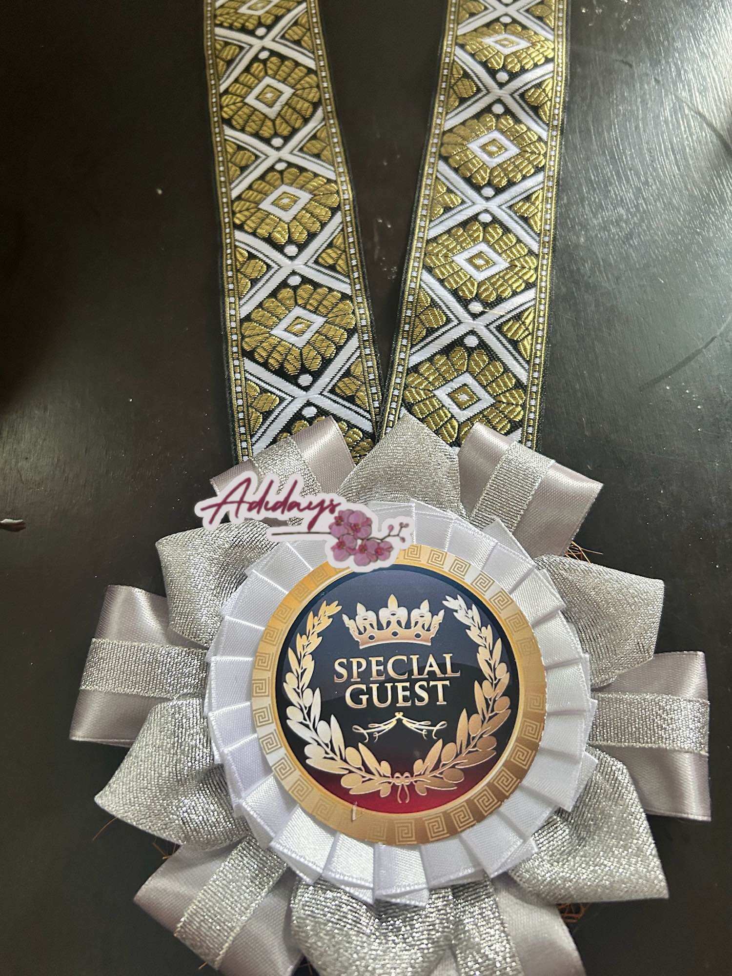 Garland Lei for graduation and guest or vip with free logo | Lazada PH