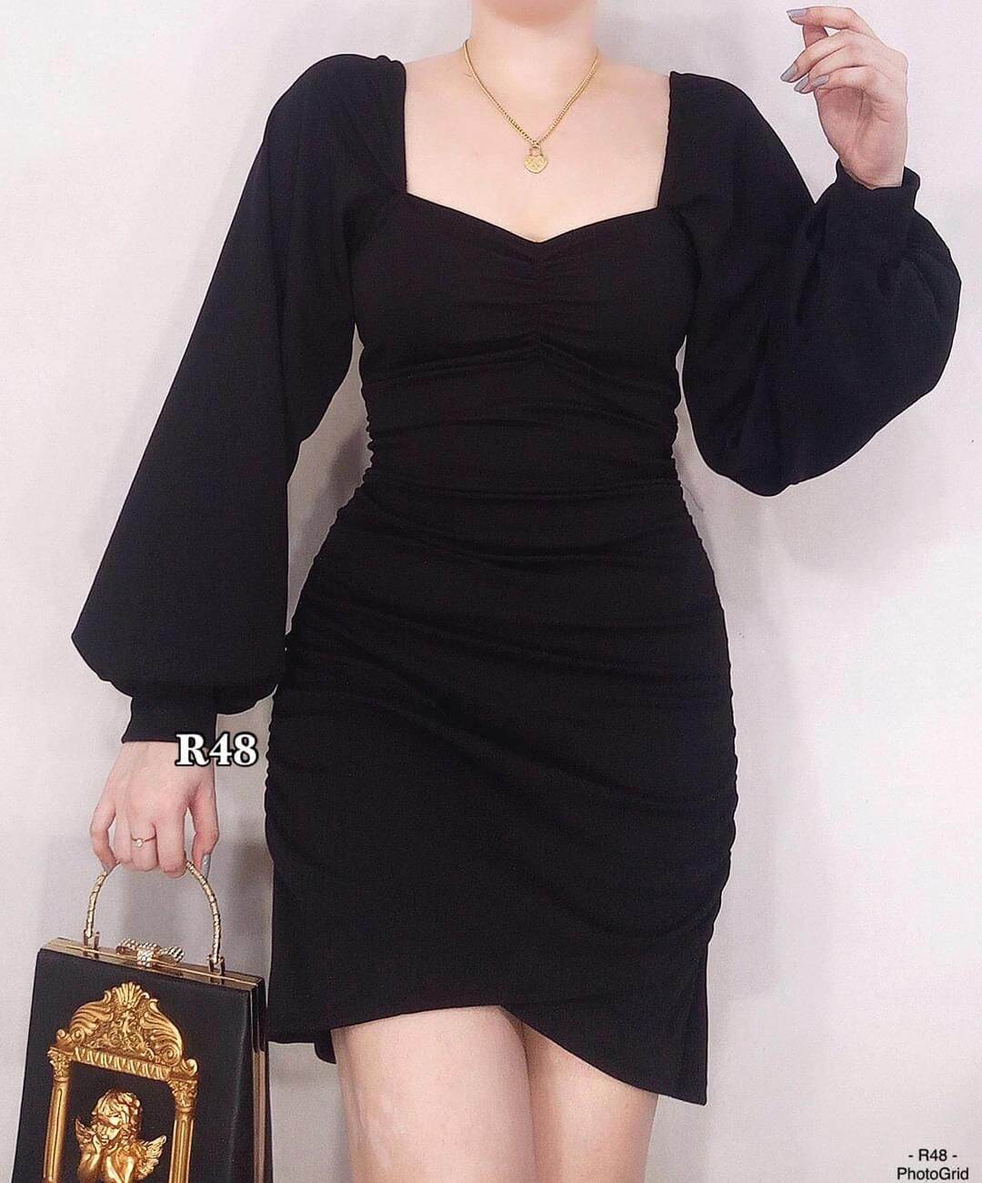 ellise puff dress | Lazada PH