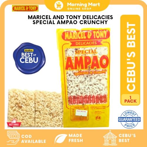 Maricel and Tony Special Ampao in Carcar Cebu Pop rice | Authentic ...
