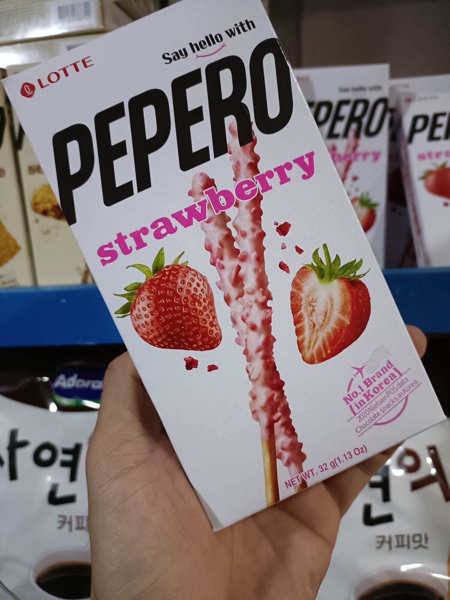 pepero strawberry 32g | Lazada PH